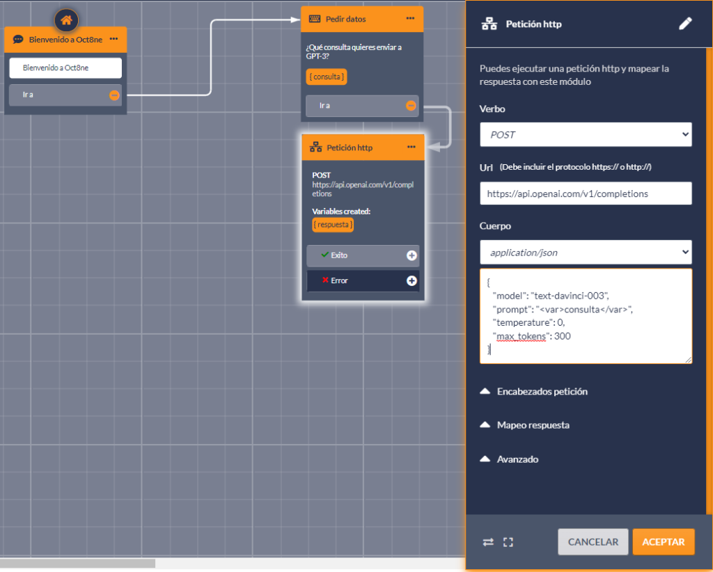 Integra GPT-3 con tu bot de Oct8ne (¡en cinco minutos!) - Oct8ne